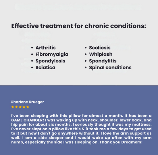 Dreamers® Relief Pillow